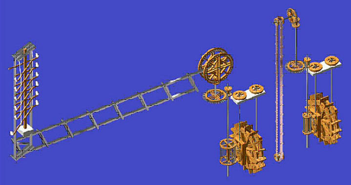 La máquina de Juanelo Turriano se pone en marcha de forma virtual ...